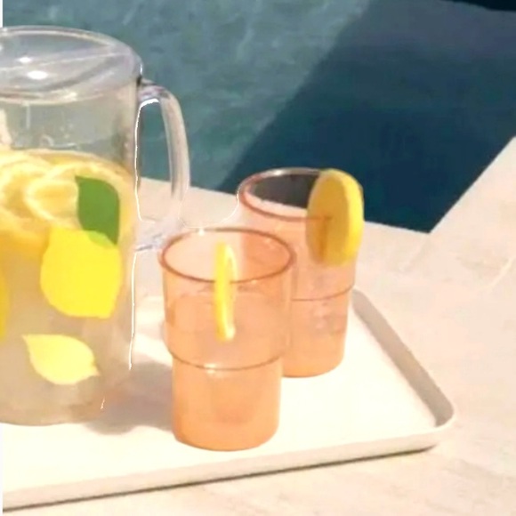 kate spade | Dining | Kate Spade Lemon Pitcher Glasses Set | Poshmark
